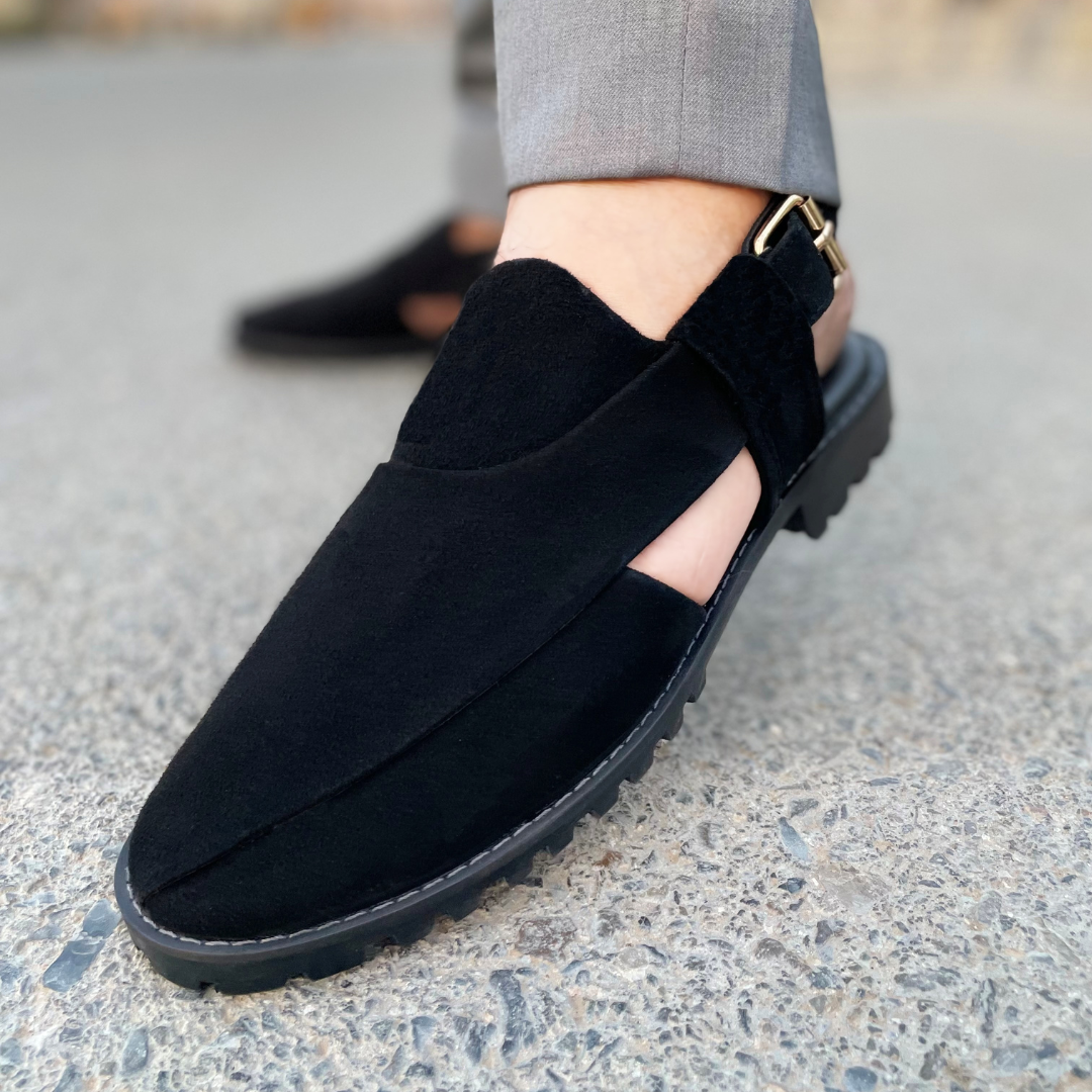 LS pure suede Leather Handmade Peshawari Sandal LS-380-00 – LS & CO