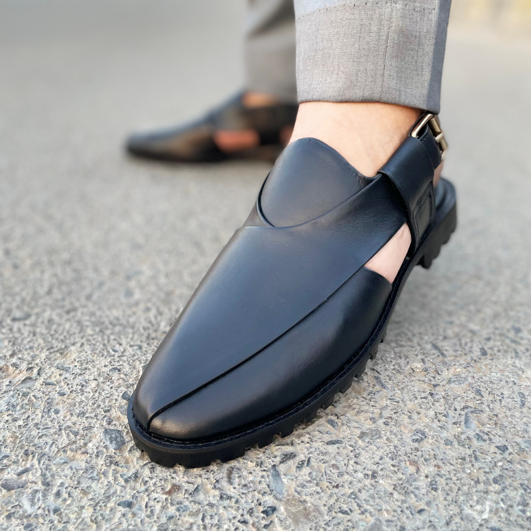 LS Pure Leather Handmade Peshawari Sandal LS-379 – LS & CO